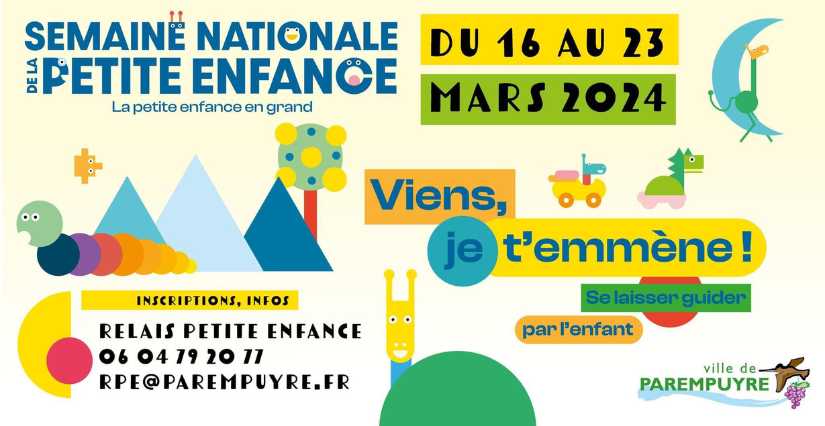 La semaine nationale de la petite enfance 2024 à Parempuyre | Kidiklik